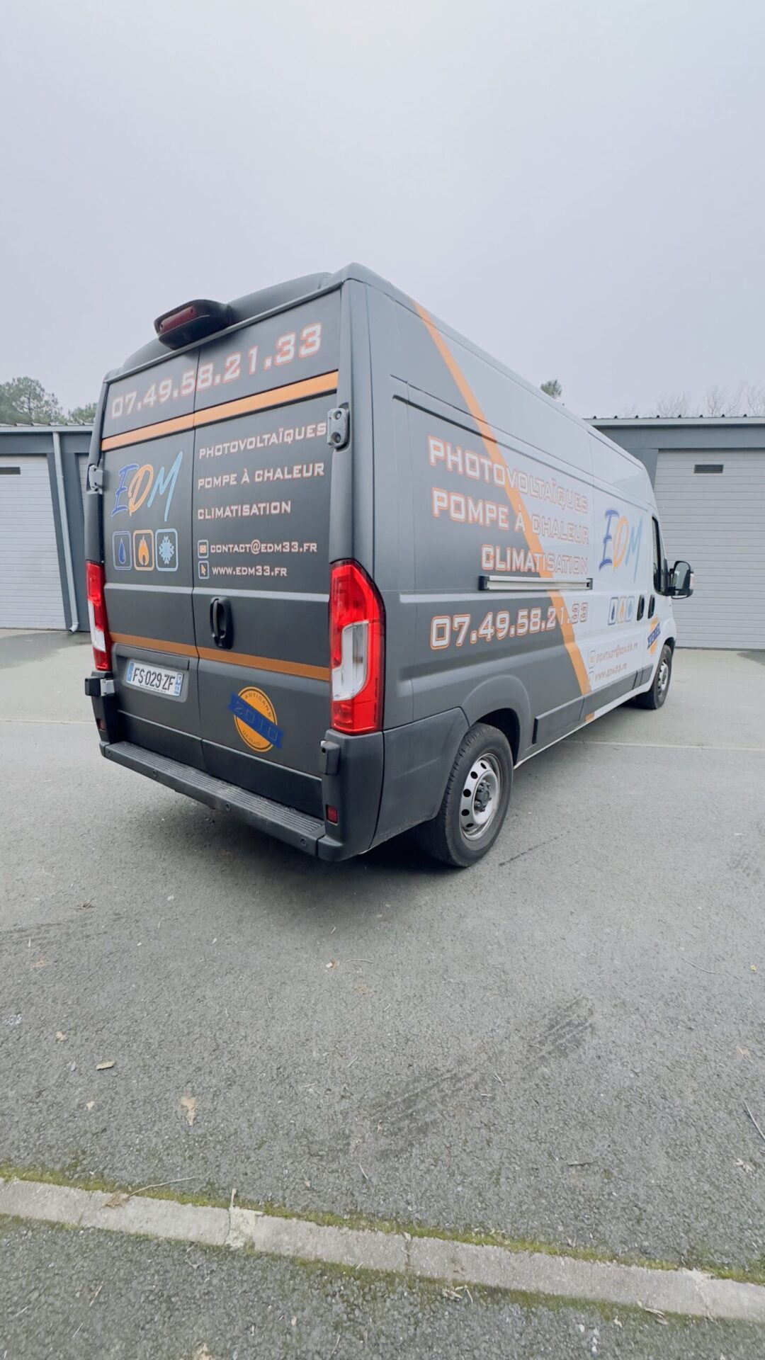 Adhésifs pour flocage communication utilitaire professionnel