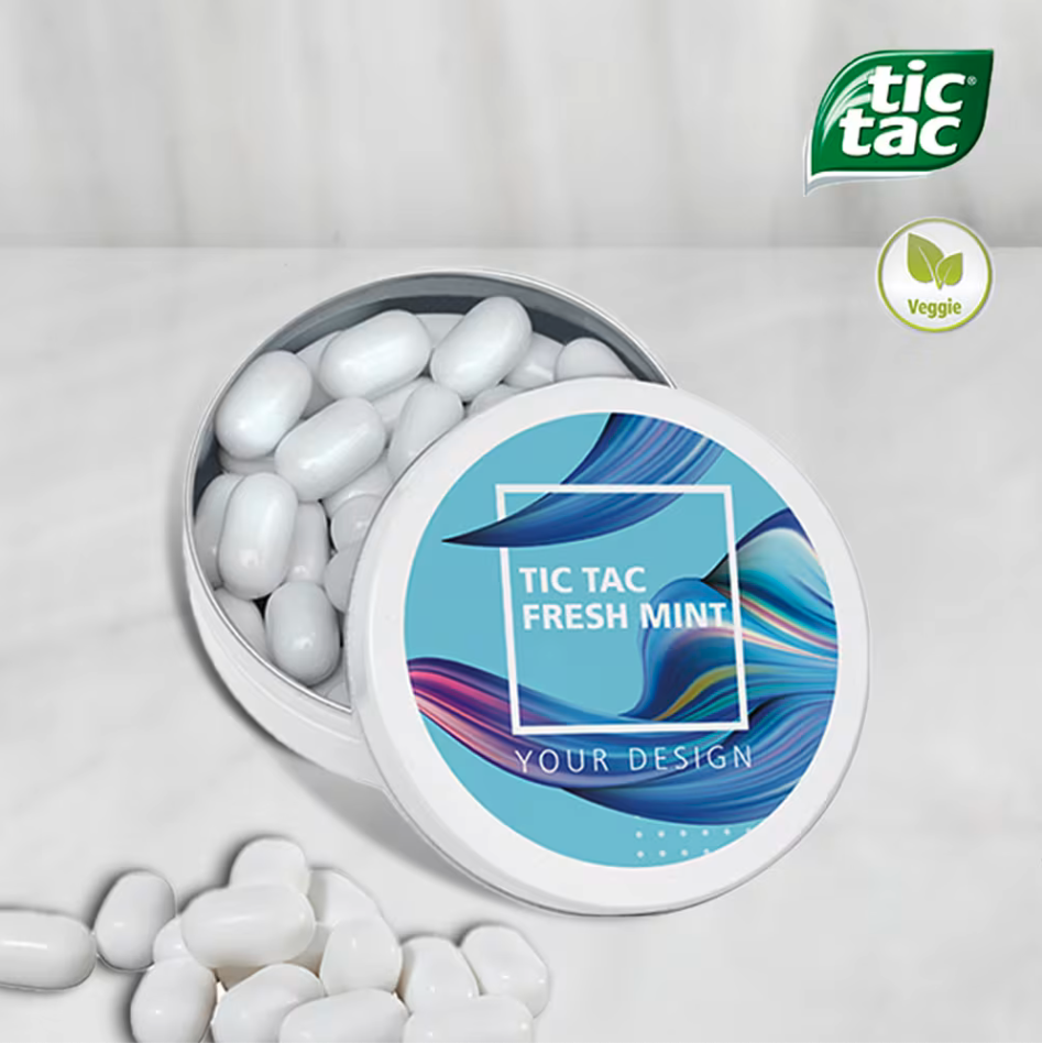 Boîte TicTac menthe - BDX Print - Imprimerie en ligne à Bordeaux Mérignac