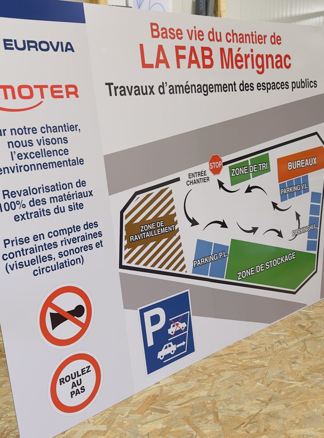 Les panneaux de chantier : l'essentiel de la signalétique urbaine